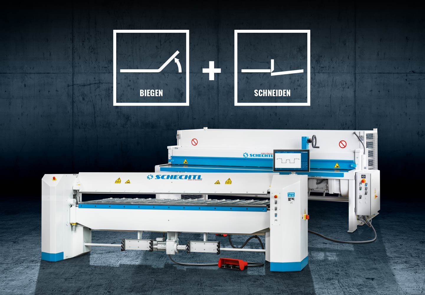 Abkantmaschine und Biegemaschine - Schechtl Maschinenbau GmbH