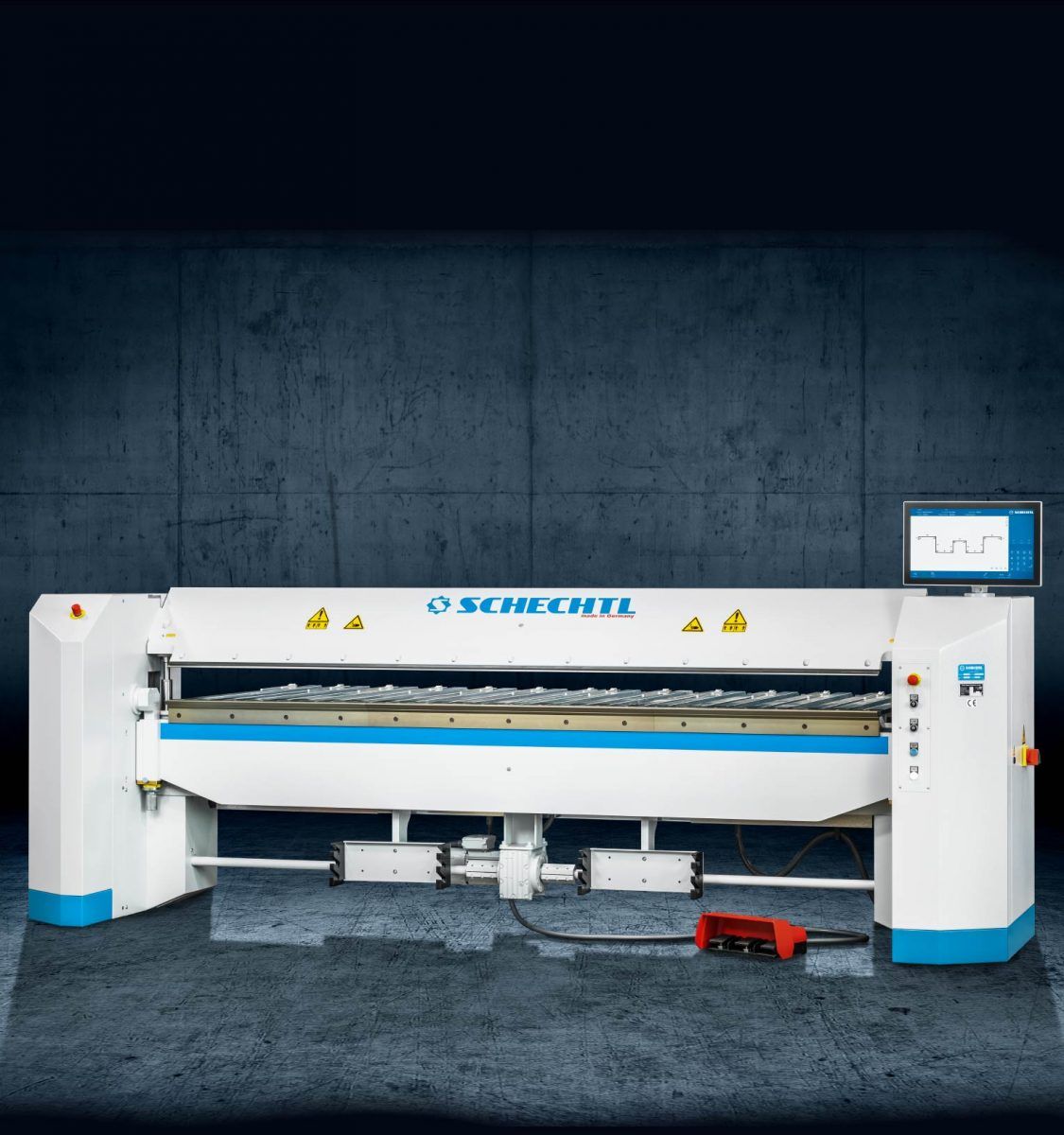 Motor Schwenkbiegemaschine MAX F von Schechtl Maschinenbau