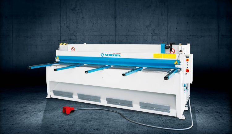 Motorized plate shears - Schechtl